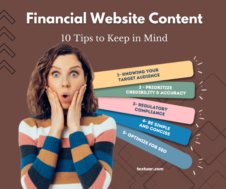 10 Tips to Get Financial Website Content Right